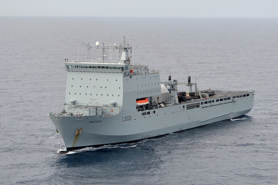 UK humanitarian support ship visits Belize - GOV.UK