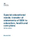 Statements of SEN transferring to EHC plans: 1 March 2018 - GOV.UK