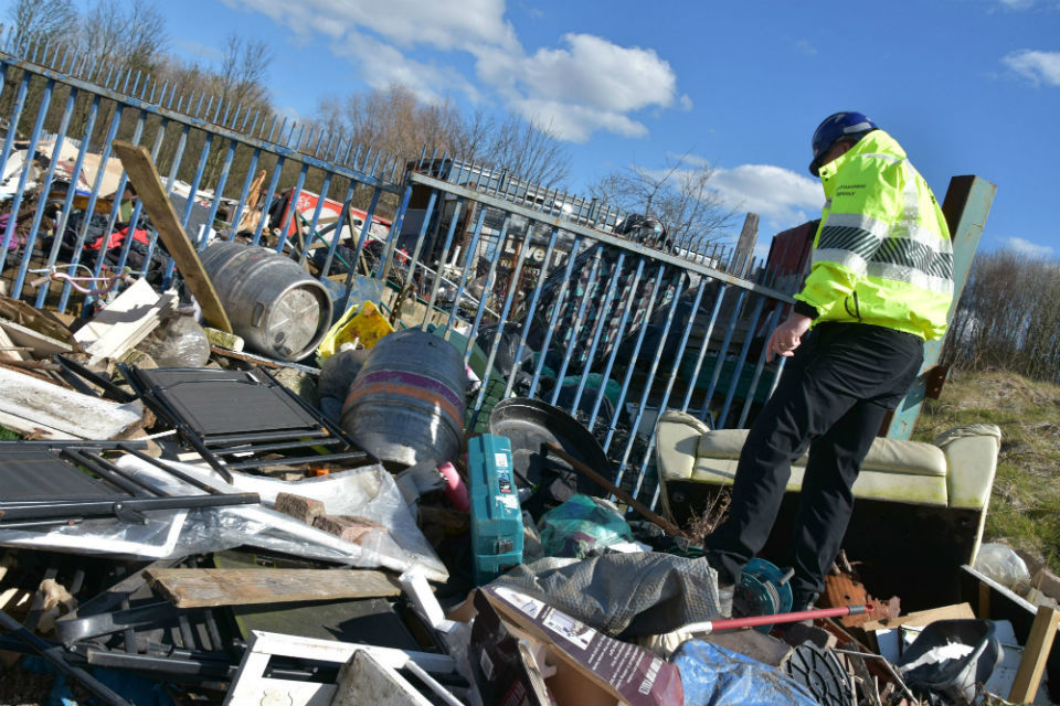 New powers to crack down on waste crime - GOV.UK