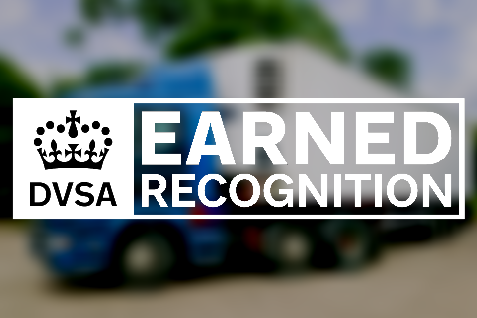 DVSA earned recognition scheme launched - GOV.UK