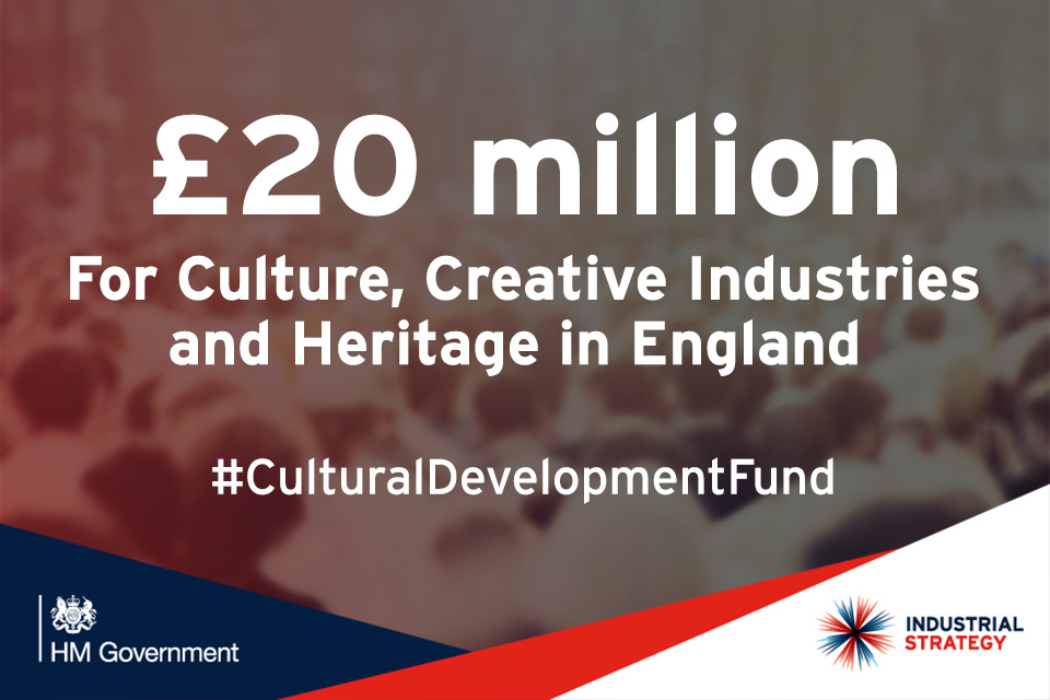 £20 million government boost for culture and creative industries in ...