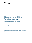 Education and Skills Funding Agency annual report and accounts 2017 to ...