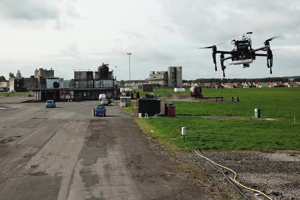 UK tests life-saving chemical detection robots and drones - GOV.UK