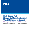 Glossary for the HS2 Phase 2b working draft Environmental Statement ...