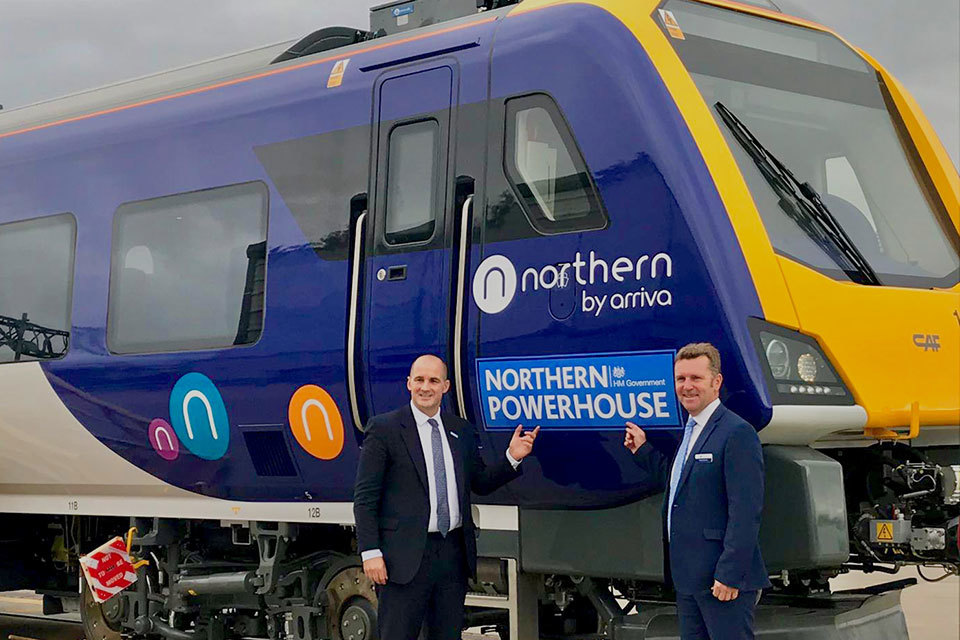First new trains in £500 million northern investment unveiled by ...