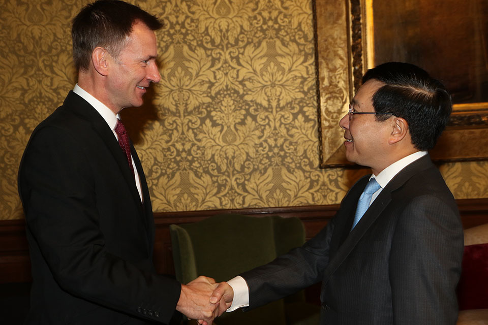 UK-Vietnam joint statement, London, 10 October 2018 - GOV.UK