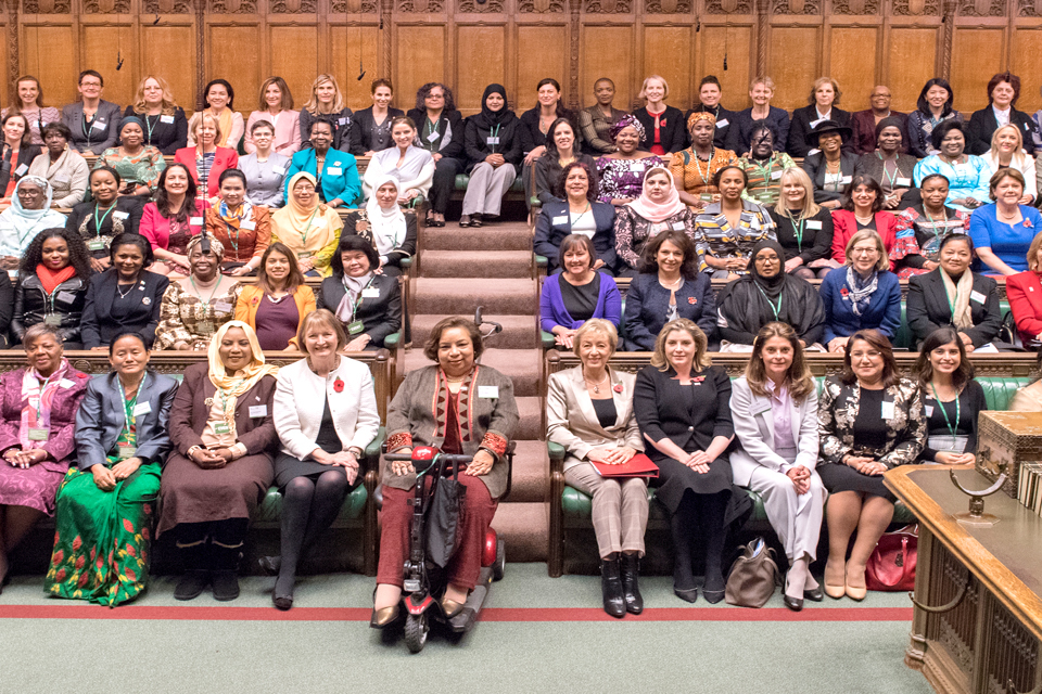 Elected women from around the world tackle gender equality - GOV.UK