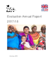 DFID Evaluation Annual Report 2017 to 2018 - GOV.UK