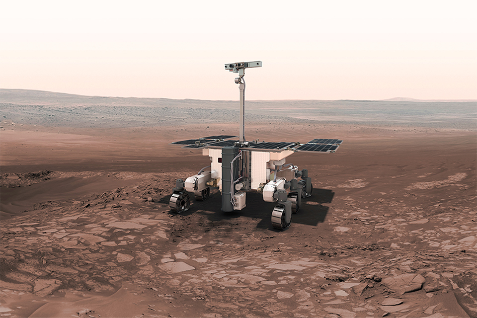 Name of British built Mars rover revealed - GOV.UK