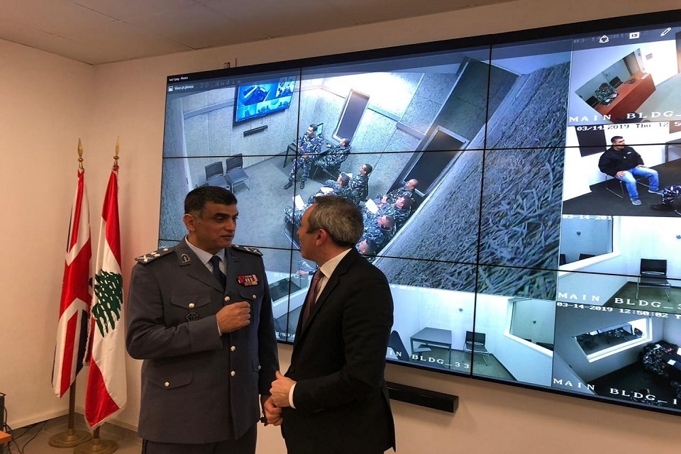 Model interview rooms and enhanced CCTV for ISF inaugurated in Lebanon ...
