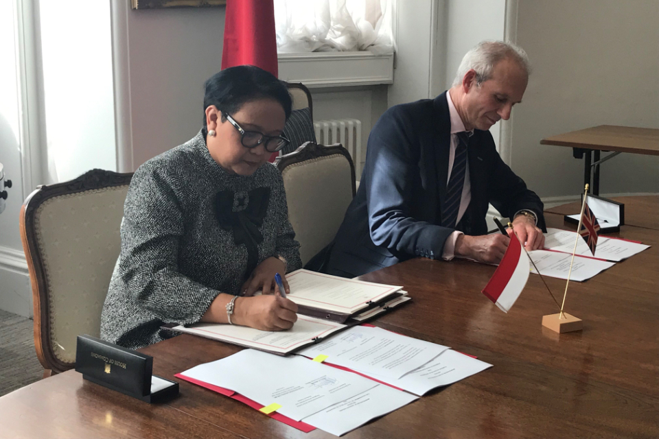 UK and Indonesia agree to deepen partnership - GOV.UK