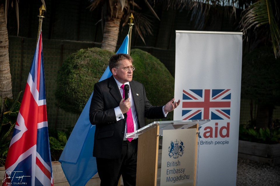 Queen's birthday celebration 2019 in Mogadishu, Somalia: Ben Fender's ...