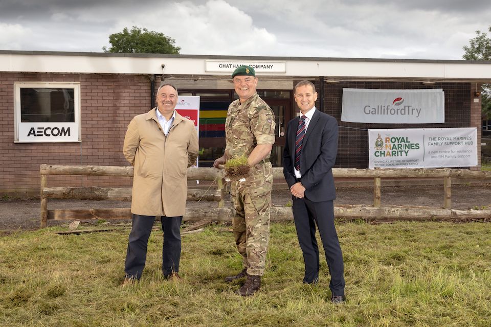 Construction begins on Royal Marines accommodation in Lympstone - GOV.UK