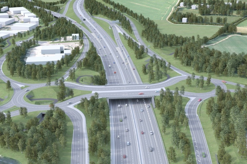 Upgrade to busy Winchester junction takes major step forward - GOV.UK