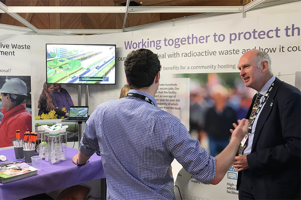 RWM welcomes community leaders at the LGA Conference 2019 - GOV.UK