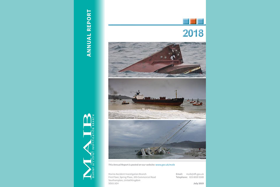 MAIB Annual Report 2018 published - GOV.UK