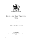 International Sugar Agreement, 1992 [MS No.30/2019] - GOV.UK