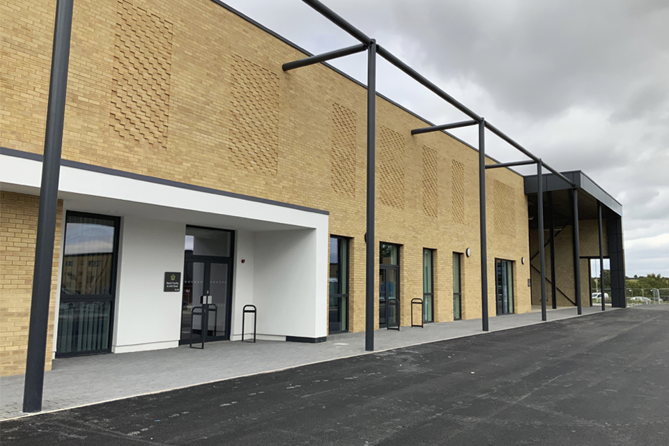 Trio of buildings completed at Worthy Down - GOV.UK