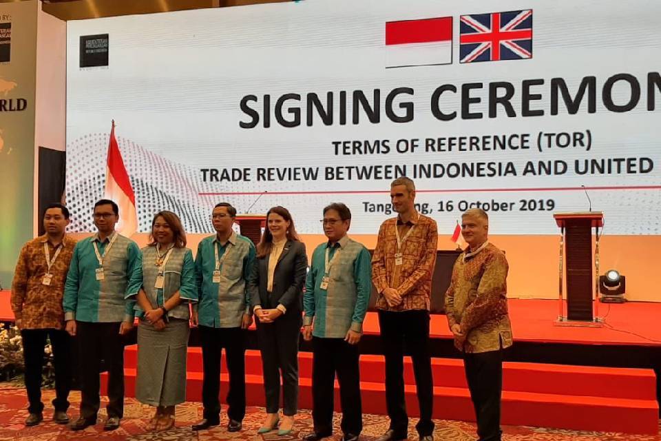 UK and Indonesia announce new Joint Trade Review - GOV.UK