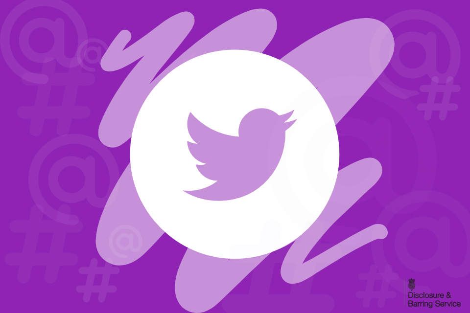 DBS have launched an official Twitter account - GOV.UK