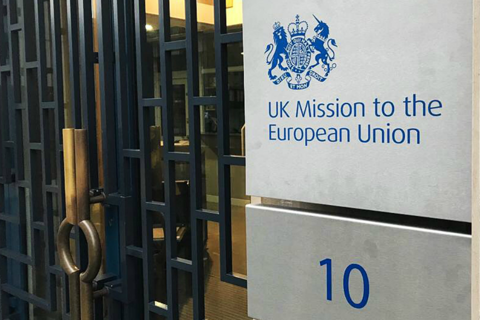 UK Rep becomes UK Mission as the UK leaves the EU - GOV.UK