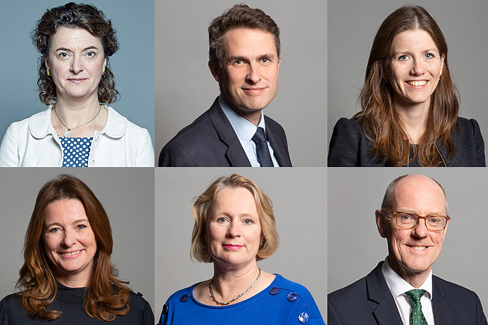 Department for Education ministerial portfolios confirmed - GOV.UK