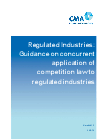Concurrent application of competition law to regulated industries ...