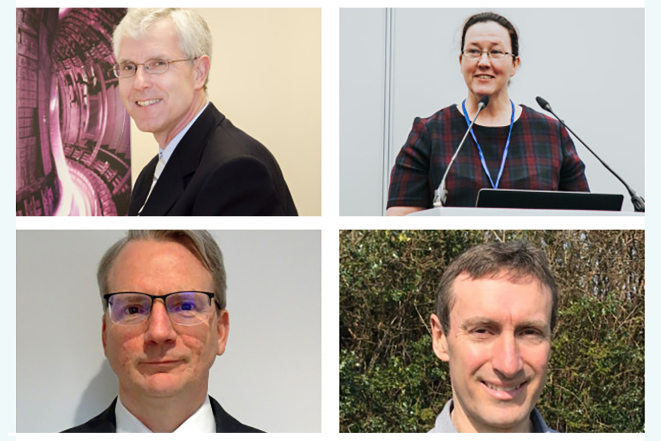 Four new directors complete UKAEA’s new-look executive team - GOV.UK