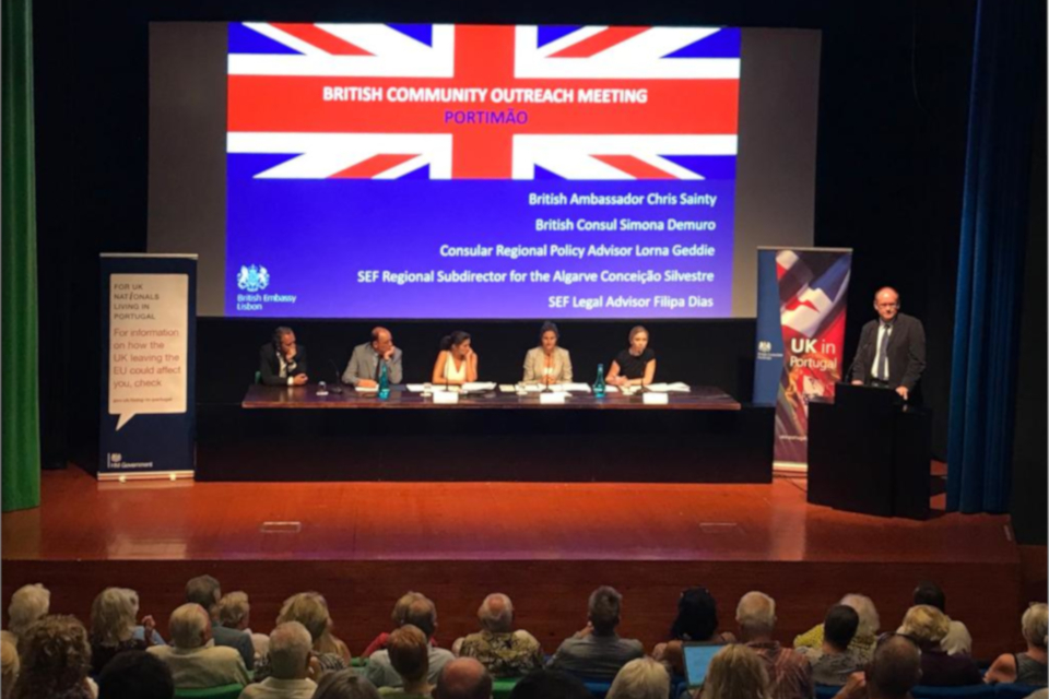 IOM Portugal supports UK nationals to register for residency - GOV.UK