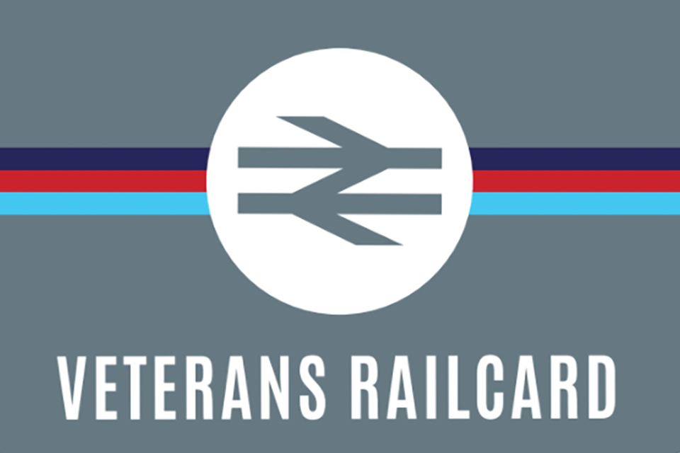 New Veterans Railcard launched - GOV.UK