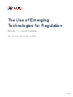 The use of emerging technologies for regulation - GOV.UK