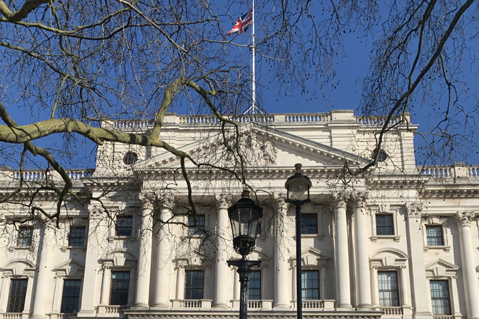 Union Flag Government Buildings