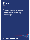 Manage your authorised testing facility (ATF) - GOV.UK