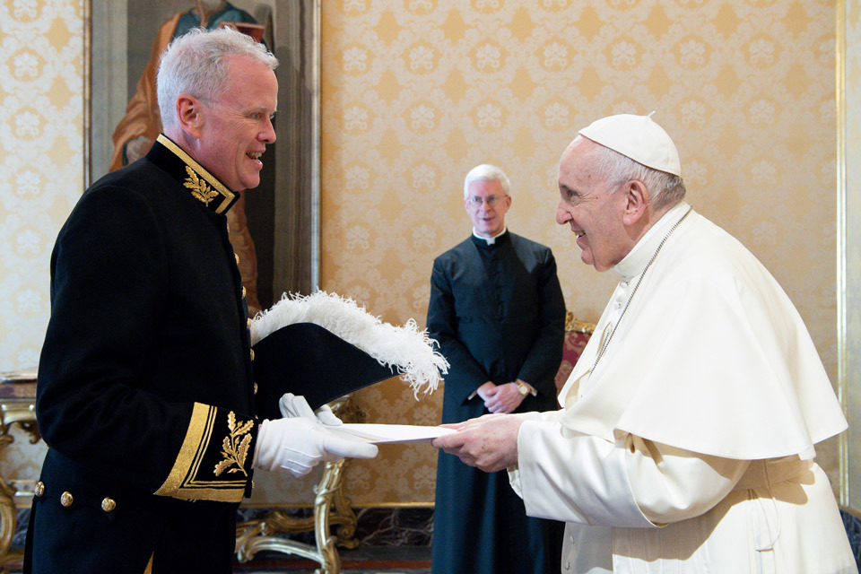 Holy See: New British Ambassador accredited - GOV.UK