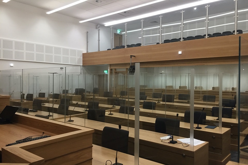 ‘Super courtroom’ opens in Manchester - GOV.UK