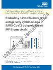 COVID-19 rapid lateral flow test kit instructions: MP Biomedicals - GOV.UK