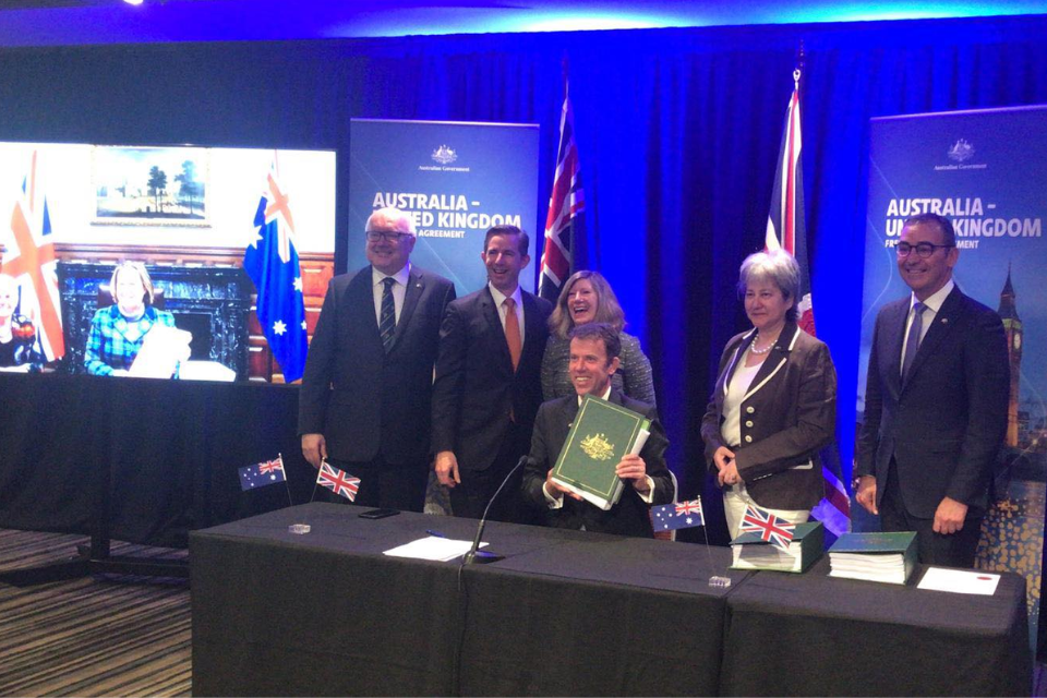 Free Trade Agreement With Australia And Uk