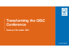 Transforming the OISC – Adviser Conference - GOV.UK
