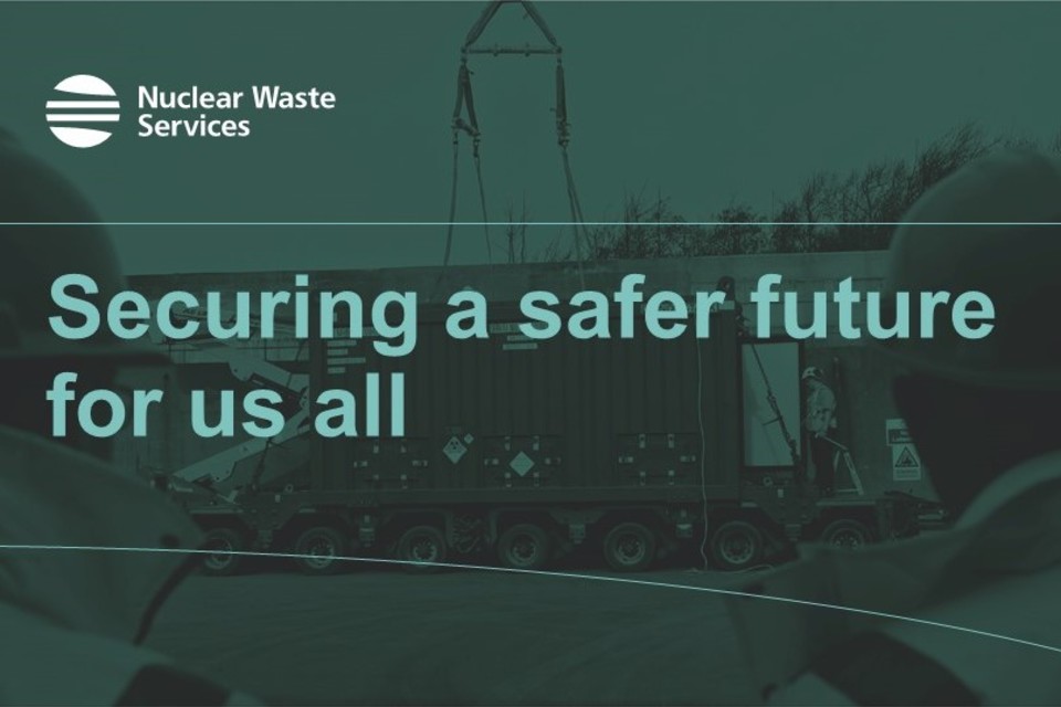 Nuclear Waste Services launches - GOV.UK
