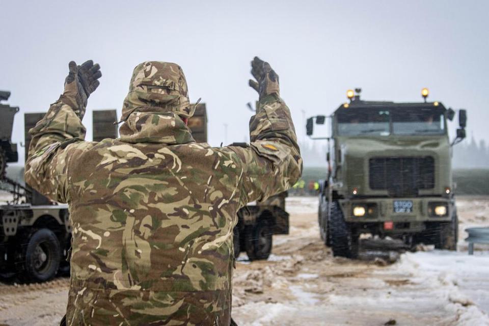 UK forces arrive to reinforce NATO’s eastern flank - GOV.UK