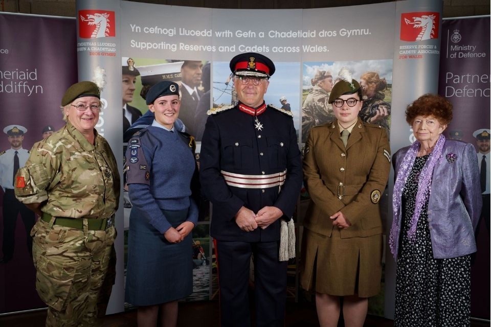 Lord-Lieutenant of Gwynedd celebrates high achievers from the Armed ...