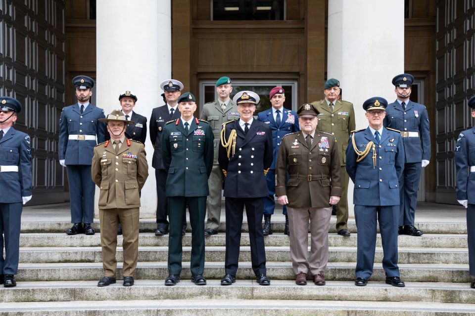 Five Eyes Chiefs of Defence Hold Talks in London - GOV.UK