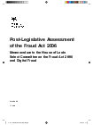 Post-legislative assessment of the Fraud Act 2006 - GOV.UK
