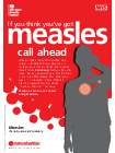 Think measles: poster for young people - GOV.UK