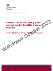 [Withdrawn] Antiviral resistance testing in the management of hepatitis ...