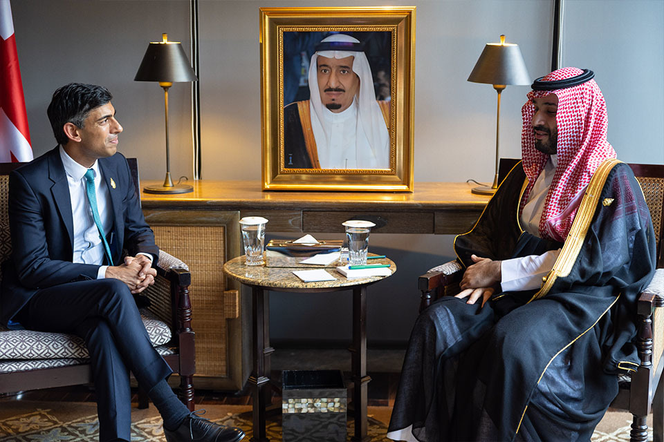 PM meeting with Crown Prince and Prime Minister of Saudi Arabia ...