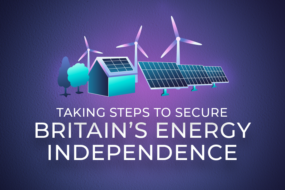 UK government takes major steps forward to secure Britain's energy ...
