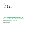Sustainable drainage systems review - GOV.UK