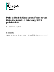 Public Health Outcomes Framework: February 2023 data update - GOV.UK