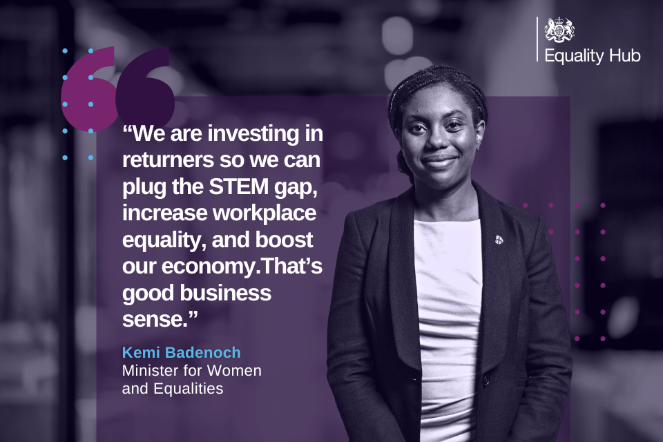 More women to be supported back into STEM jobs in Government-backed ...